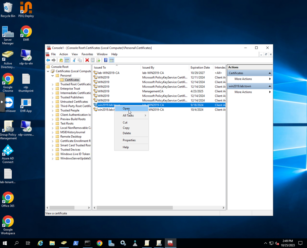 How to configure RDP client for auto-fill
